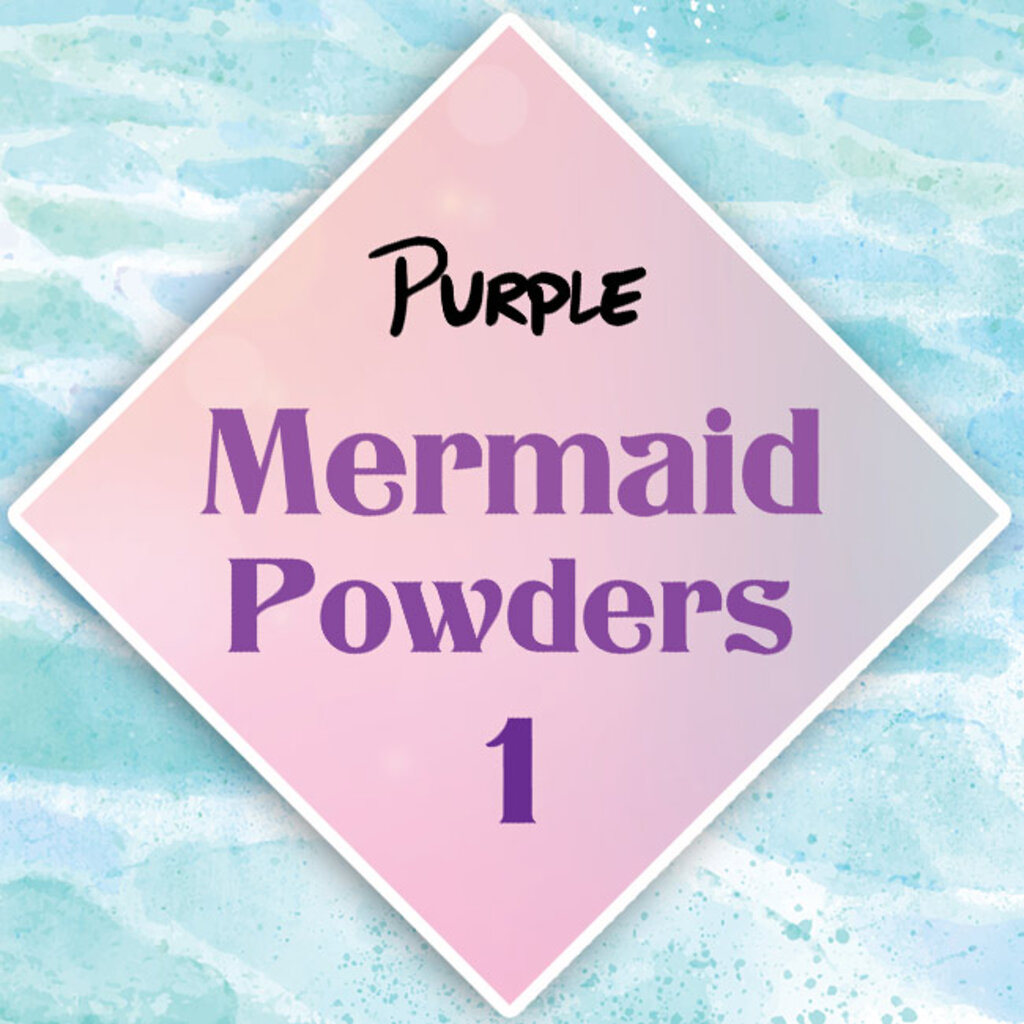 ผงเกร็ดนางเงือก Mermaid Powder #1 Purple สีเหลือบม่วง | Shopee Thailand