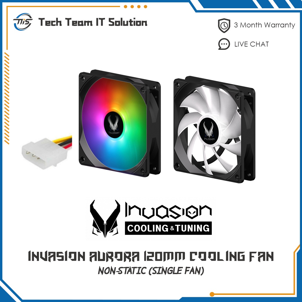 Invasion AURORA 120mm ARGB FAN | Shopee Thailand