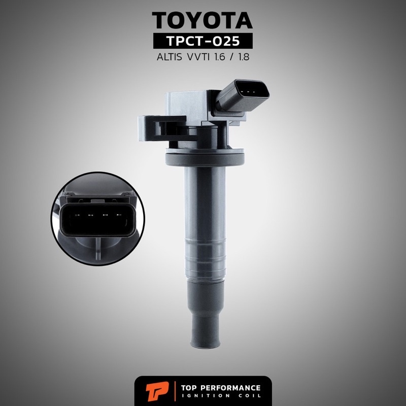 คอยล์จุดระเบิด TOYOTA ALTIS 01-09 1ZZ 2ZZ 3ZZ - TPCT-025 - TOP ...