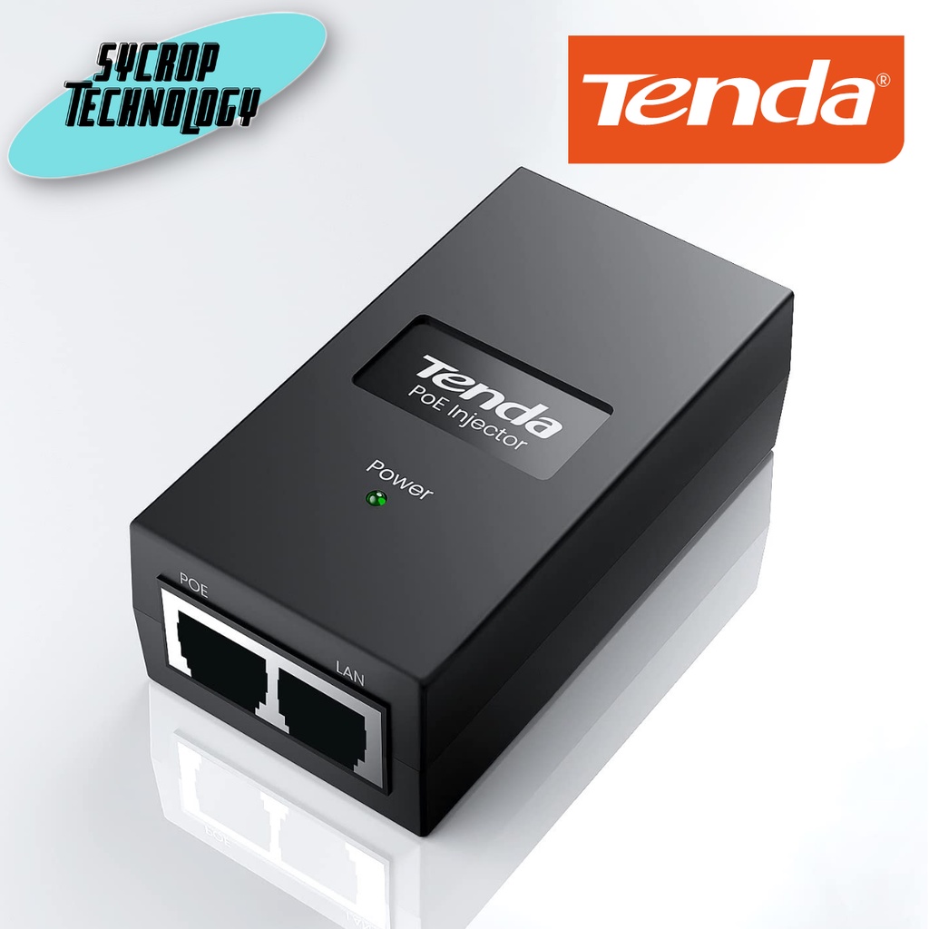 Tenda PoE15F 10/100Mbps PoE Injector | Shopee Thailand