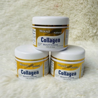 Wokali natural collagen beauty cream 80g. | Shopee Thailand