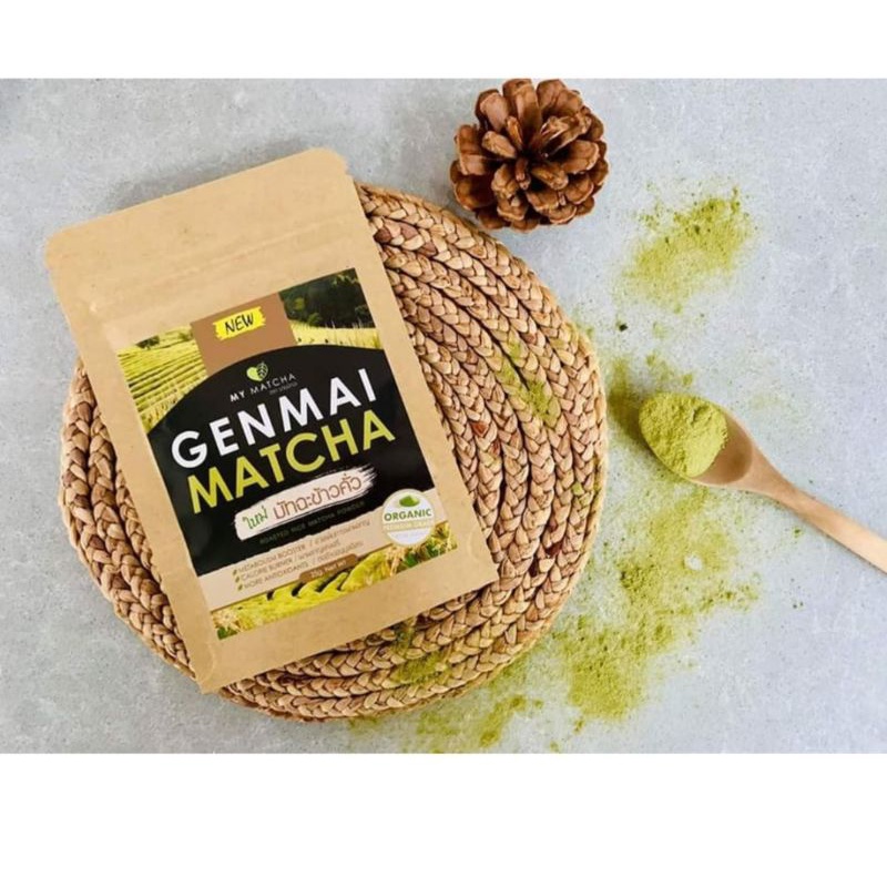 ชาเขียว My matcha ชาเขียวลดน้ำหนัก ชาเขียวญี่ปุ่น เกรดพรีเมี่ยม 0% kcal ...