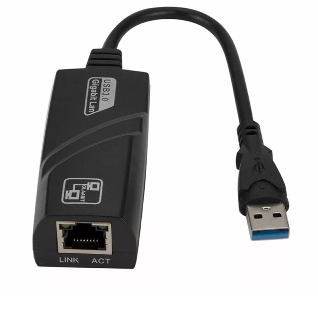 สาย USB 3.0 TO Gigabit Ethernet RJ45 LAN (10/100/1000) mbps อะแดปเตอร์ ...