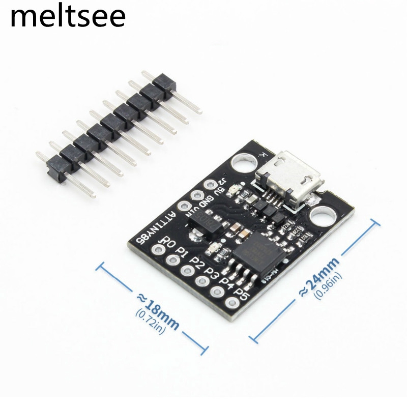 โมดูลไมโคร usb attiny attiny 85 digispark kickstarter อุปกรณ์เสริม ...