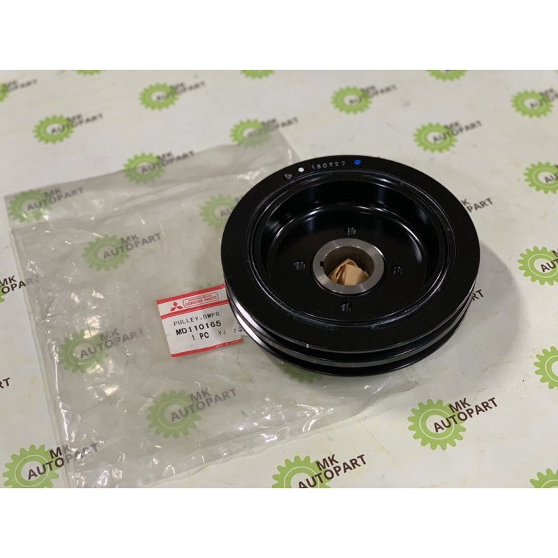 มูเล่ย์หน้า MITSUBISHI L200 STRADA2500 4D56 MD110165 แท้ Made in Japan ...