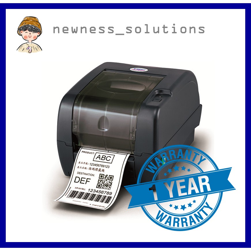 เครื่องพิมพ์ฉลากสินค้า สติกเกอร์ TSC TTP247 (Barcode Label Printer) | Shopee Thailand