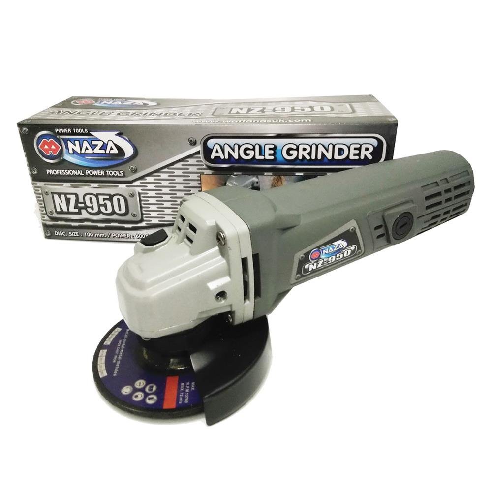 เครื่องเจียร์ NAZA NZ-950 4 นิ้ว 600 วัตต์ ANGLE GRINDER NAZA NZ-950 4" 600W | Shopee Thailand