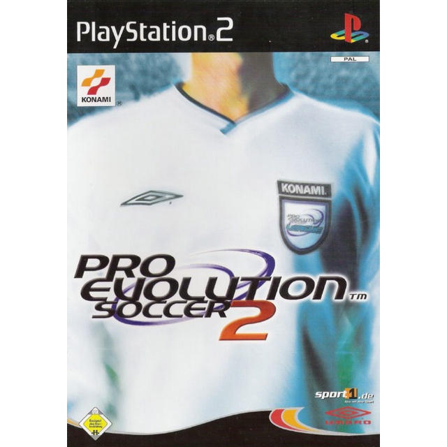 Pro Evolution Soccer2 ps2 แผ่นไรท์ps2 เกมPES2002 แผ่นเกมเพทู เกมps2 เกม ...