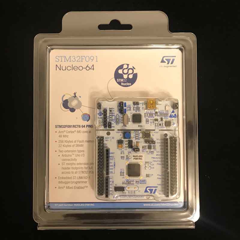 1 Pcs X Nucleo F091rc Arm Stm32 Nucleo 64 Development Board With Stm32f091rc Mcu Shopee Thailand 