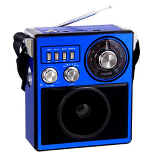 LED Torch Light FM Radio With Battery Rechargeable | Shopee Thailand