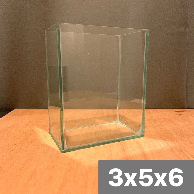 โหลปลากัดขนาด 3x5x6 นิ้ว กระจกหนา 3 มิลลิเมตร | Shopee Thailand