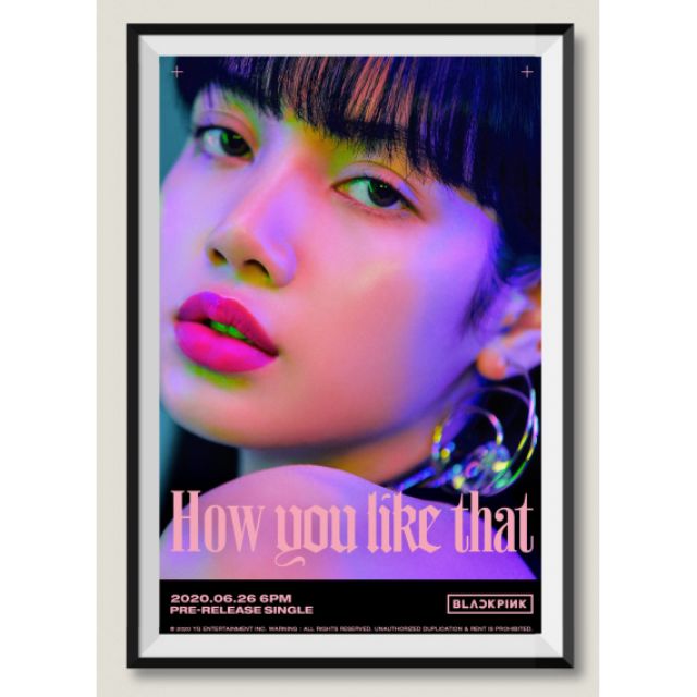 โปสเตอร์ BLACKPINK Lisa | Shopee Thailand