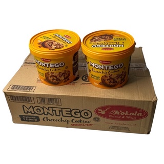 CHOCOCHIP COOKIES MONTEGO,คุกกี้ซ็อกโกแลตชิพ Yellow Bugget 400g ...