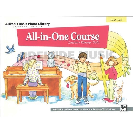 Alfred's Basic All-in-One Course Universal Edition, Book 1 5740 ...