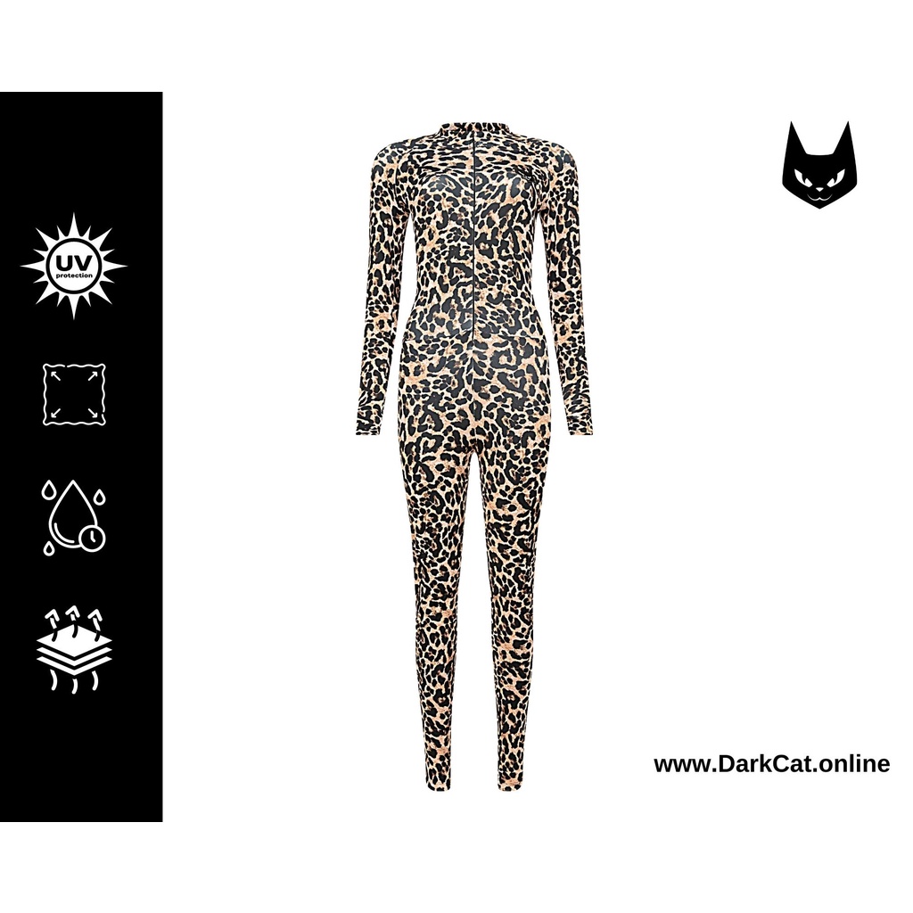 [DarkCat] Bodysuit ชุดOutdoor กัน UV สำหรับว่ายน้ำ ดำน้ำ ฟรีไดร์ฟ วิ่ง เทรล รุ่น AERO COOL ...