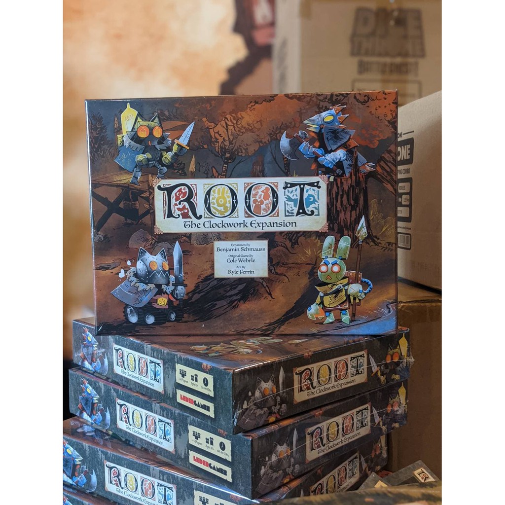 Root Boardgame ภาคเสริม Clockwork Expansion/Vagabond Pack/Resin Pack ...