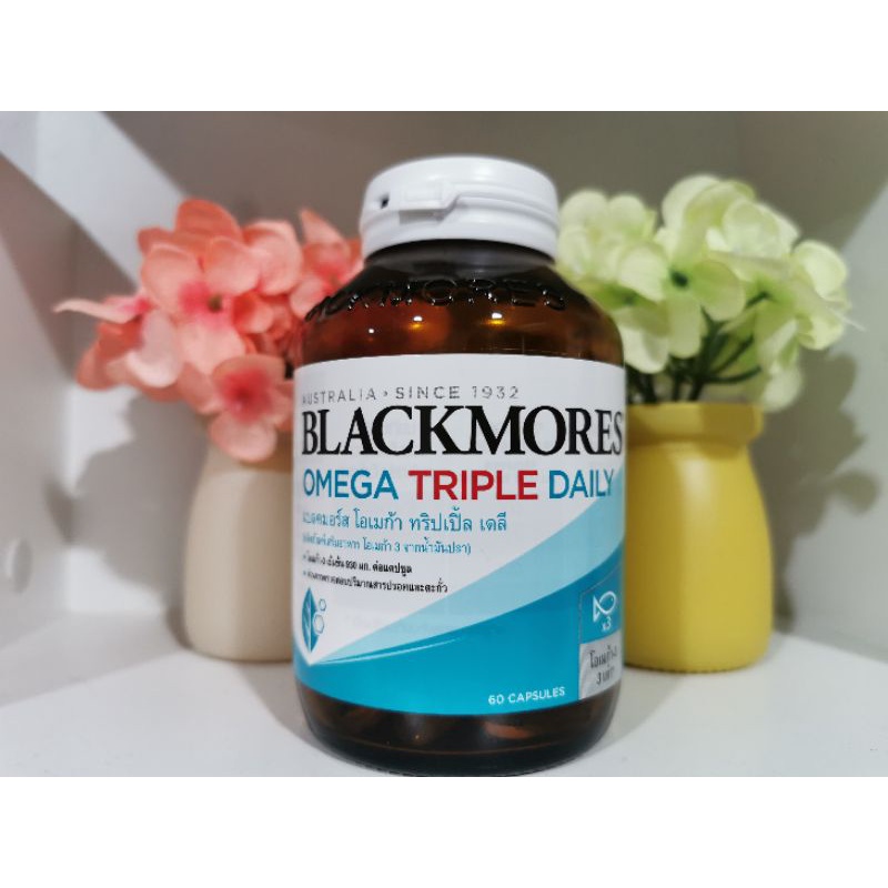 Blackmores Omega Triple Daily 60เม็ด | Shopee Thailand