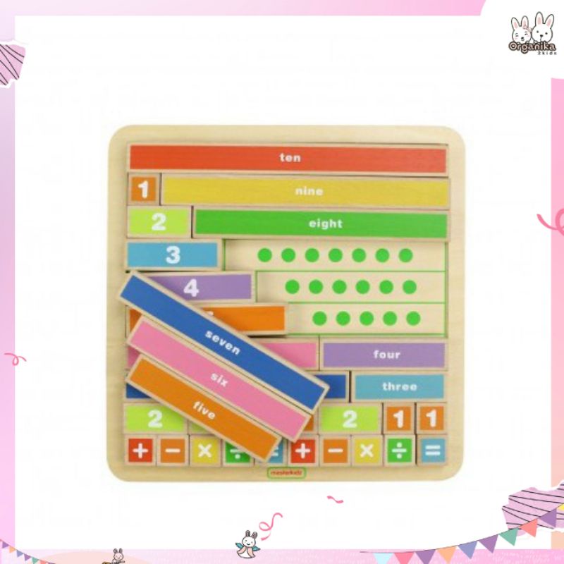 Masterkidz Counting Bars Game Board เกมฝึกทักษะการคิดและการนับเลข ...
