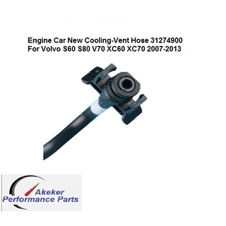 Engine Car New Cooling-Vent Hose 31274900 For Volvo S60 S80 V70 XC60 ...