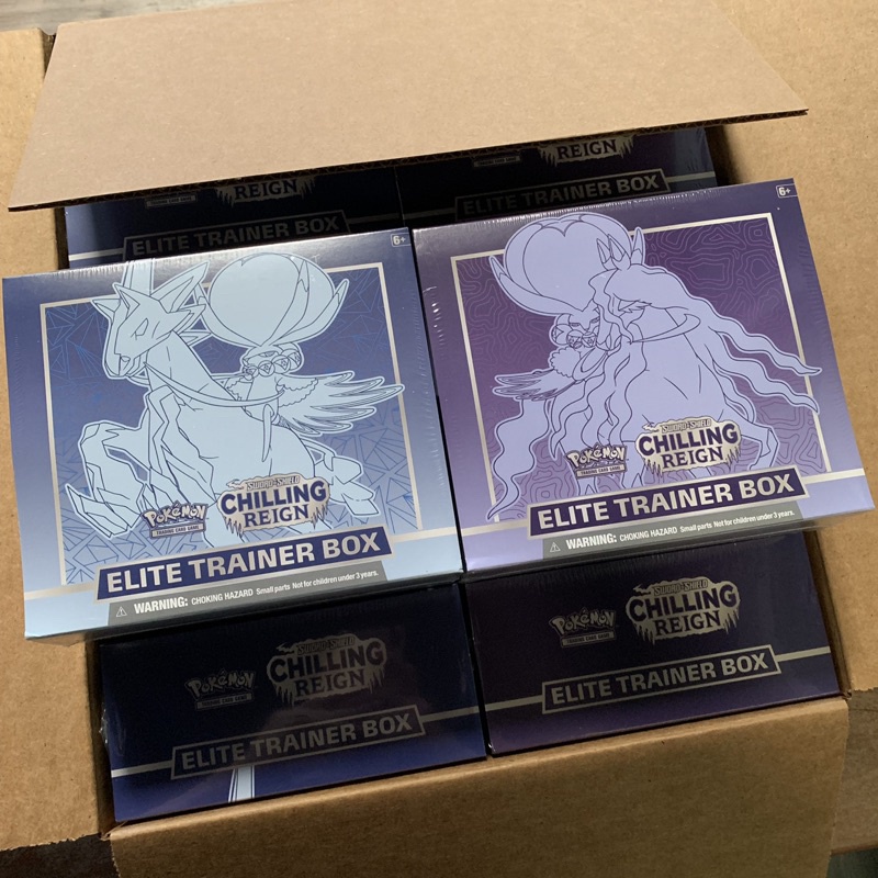 Pokemon - Chilling Reign Elite Trainer Box - Sealed ใหม่!! | Shopee ...