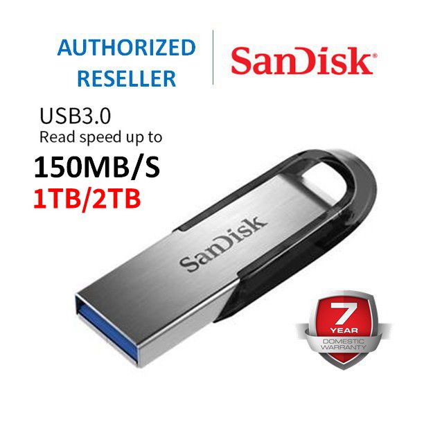 1TB/2TB USB SanDisk Flash Drive 2000GB External Hard Drive Hard Disk ...