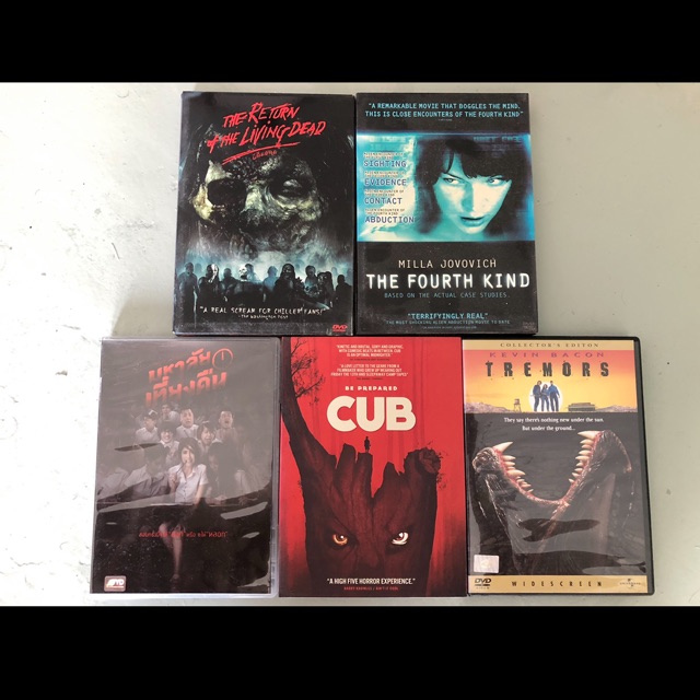 Set DVD 5 เรื่อง มือสอง ของแท้ เก็บอย่างดี สะสมด้วยตัวเอง | Shopee Thailand