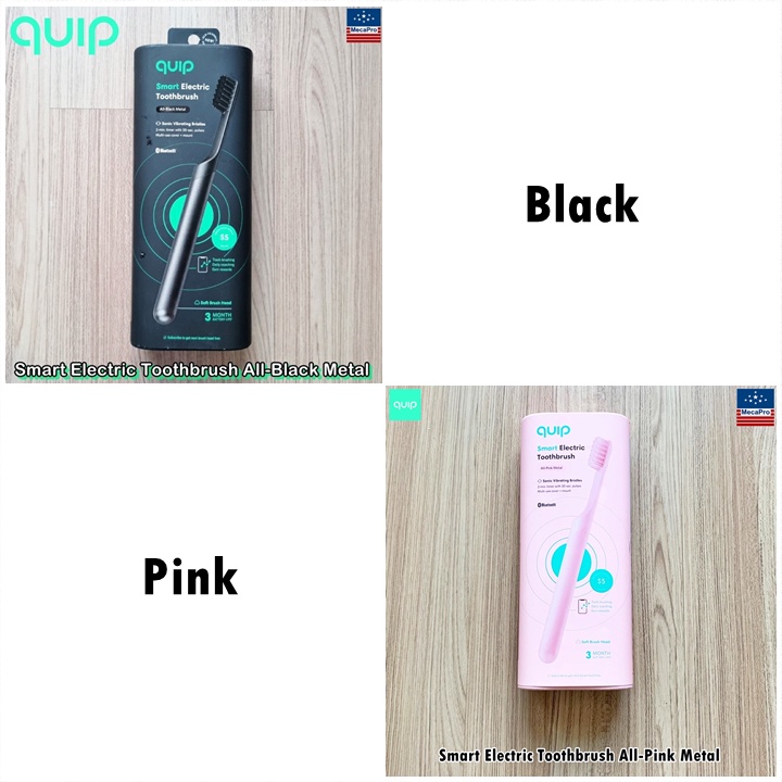 quip® Smart Electric Toothbrush Metal แปรงสีฟัน แบตเตอรี่ แปรงสีฟันโซน ...