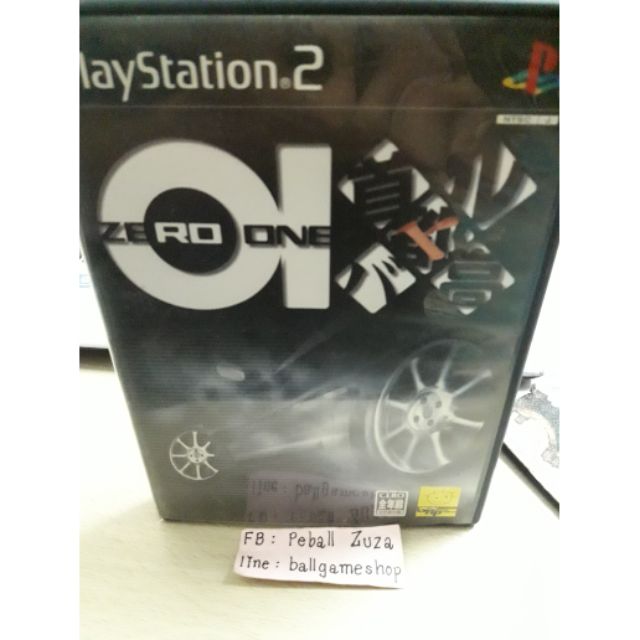 แผ่นแท้ ps2 ZERO ONE | Shopee Thailand