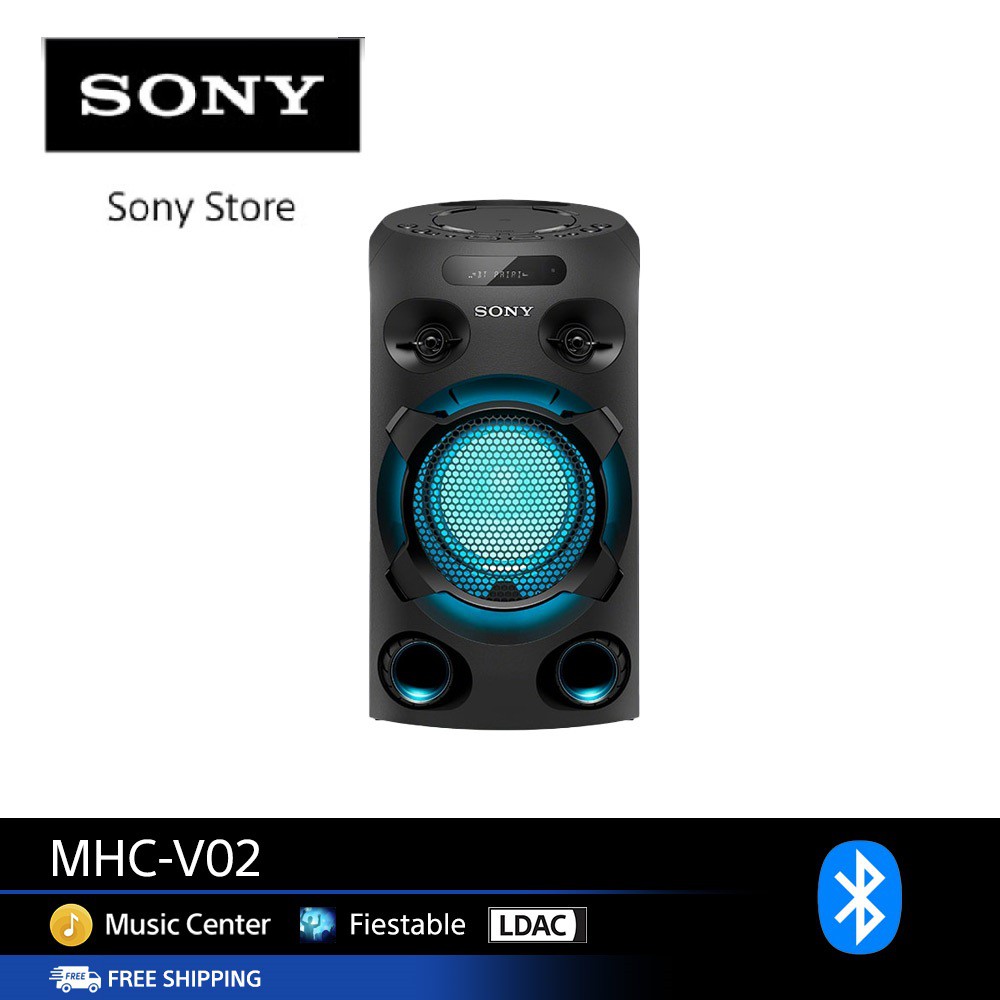 Sony ระบบเครื่องเสียงพลังสูง รุ่น MHC-V02 | Shopee Thailand
