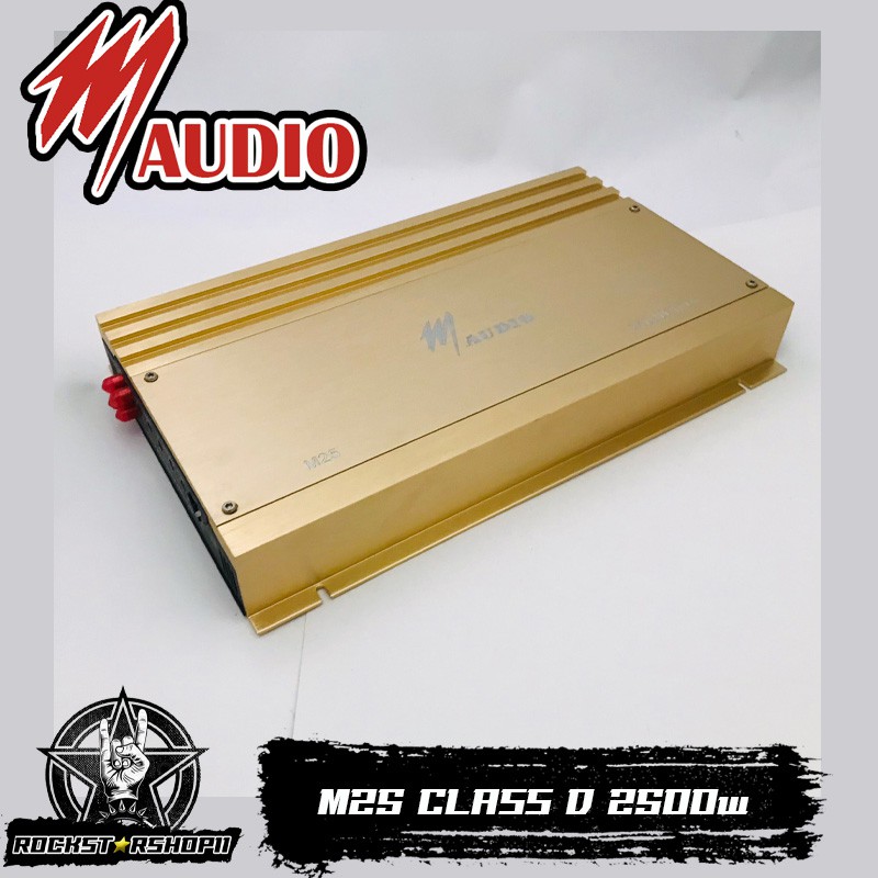 พาเวอร์แอมป์คลาสดี แอมป์ขยาย เพาเวอร์แอมป์รถยนต์ แอมป์ขยายเสียง M AUDIO ...