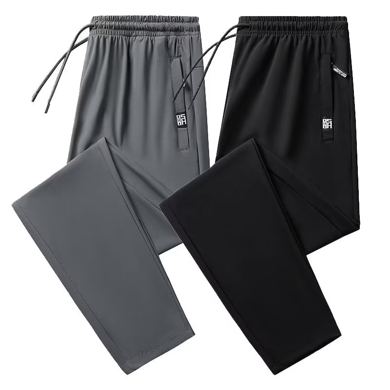 ซิปวอร์มสลิมฟิต Seluar Track Lelaki กางเกงลําลองผู้ชาย Seluar Trek ...