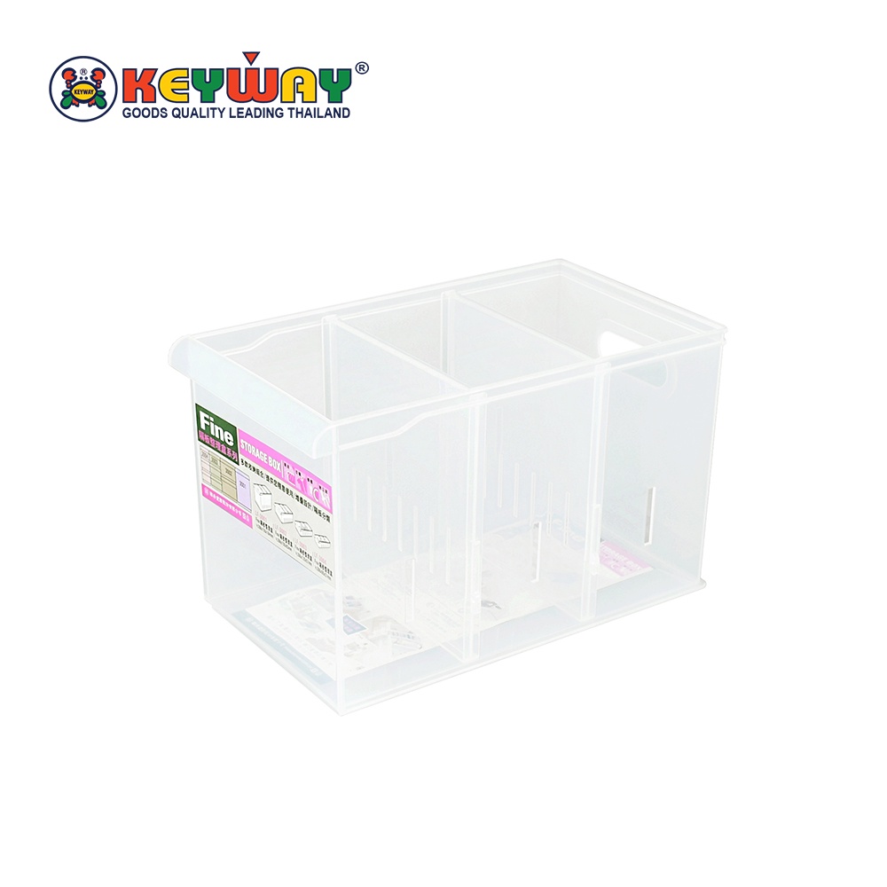 กล่องจัดเก็บ 3 ช่อง Storage Box with 3 Compartments : LF-3001 | Shopee ...