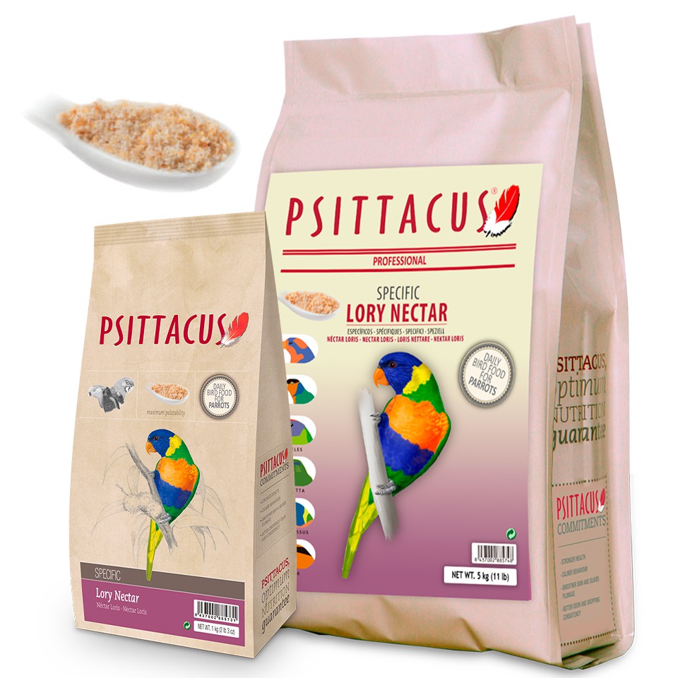 อาหารสำหรับนกโนรี Psittacus Lory Nectar | Shopee Thailand
