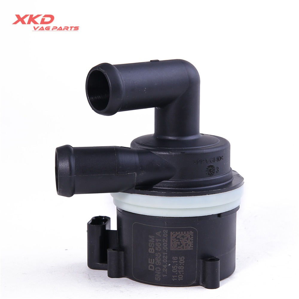 Auxiliary water pump For V-W Golf Passat J-etta Beetle CC EOS A-udi A4 ...