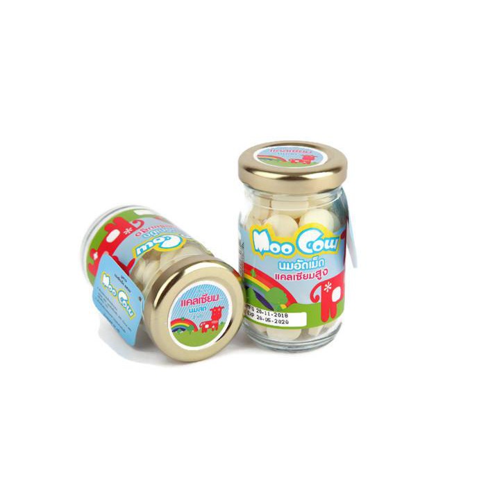 Moo Cow Milk Tablet นมอัดเม็ด แคลเซียมสูง Moo Cow Milk Tablet มูคาว ...
