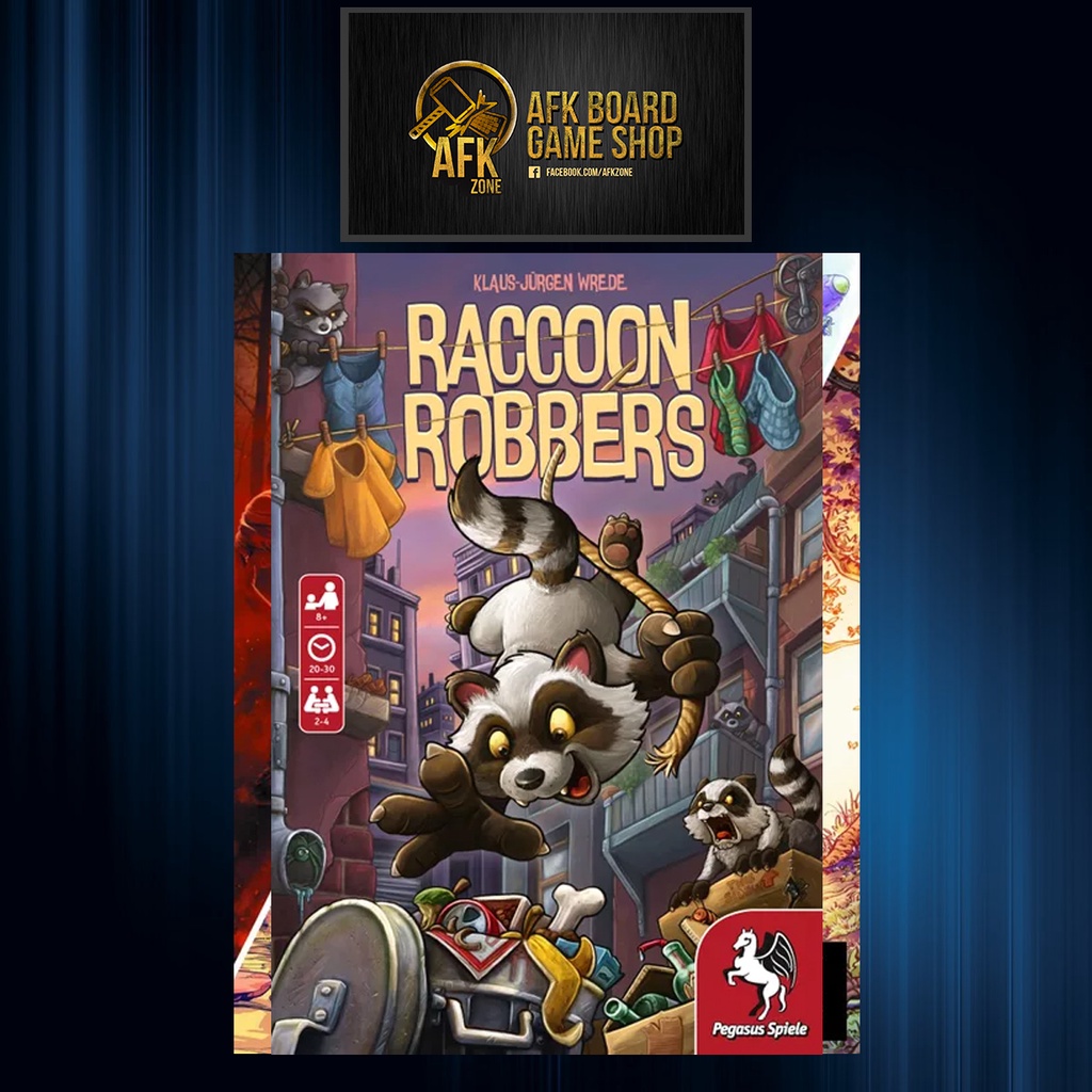 Raccoon Robbers - Board Game - บอร์ดเกม | Shopee Thailand