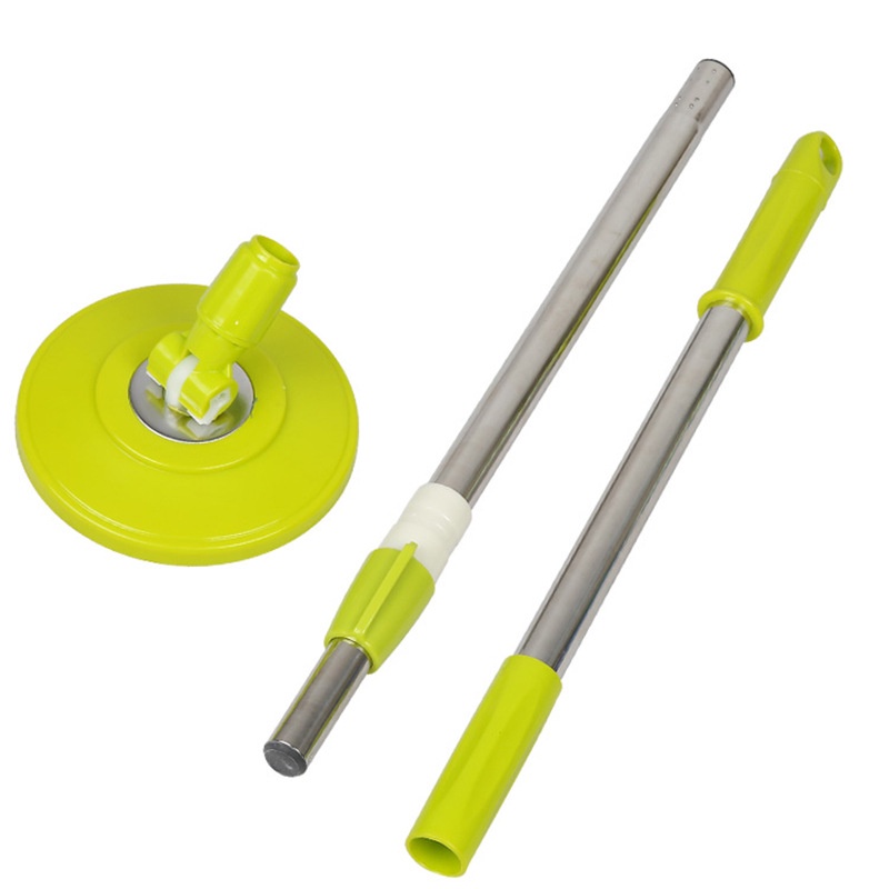 สากล 304 สแตนเลส 360° Spin Mop Pole Handle เปลี่ยน Telescopic Floor Mop ...