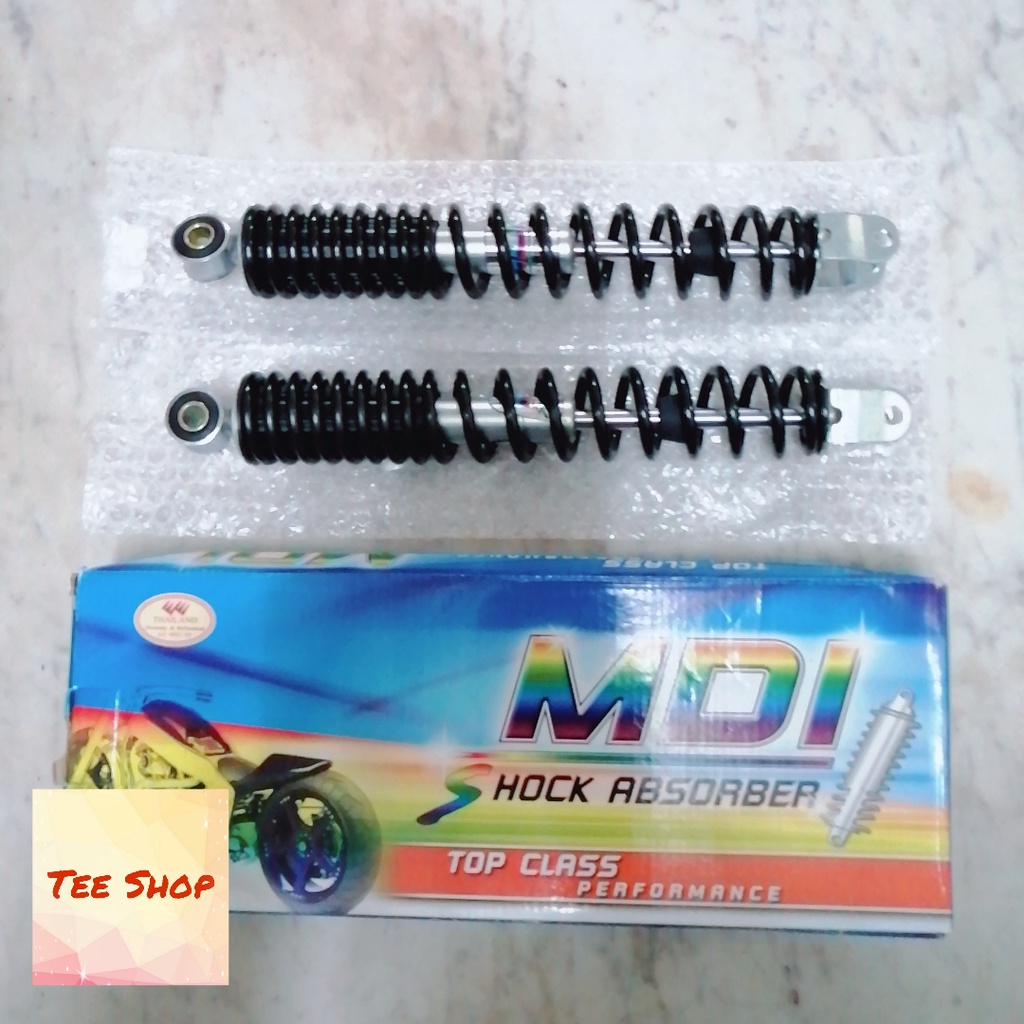 โช๊คอัพคู่ DUO SHOCK ABSORBER รุ่น AIRBLADE สปริงดำ(BLACK) BY MDI SHOCK ...