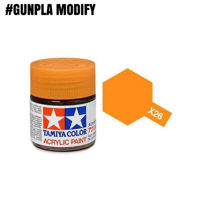 TAMIYA X26 X27 สีสูตรอะคริลิค Acrylic 10 ml | Shopee Thailand