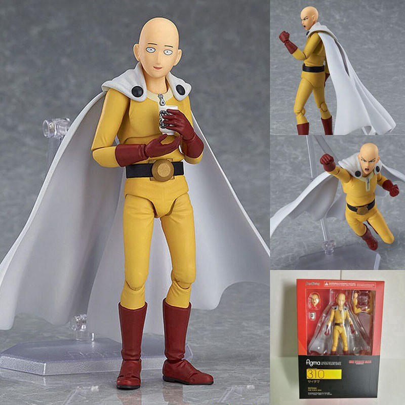 Ready สินค้าพร้อมแล้ว นิยาย Figma ONE PUNCH-MAN ไซตามะฮีโร่พีวีซีรูปที่ ...