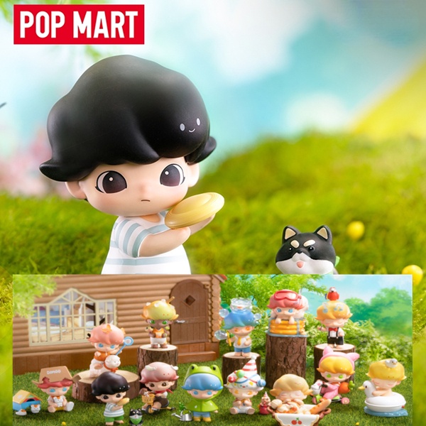 ★Hgtoys★[Optional] Popmart DIMOO Pet Vacation Series Mystery Box ตุ๊กตา ...
