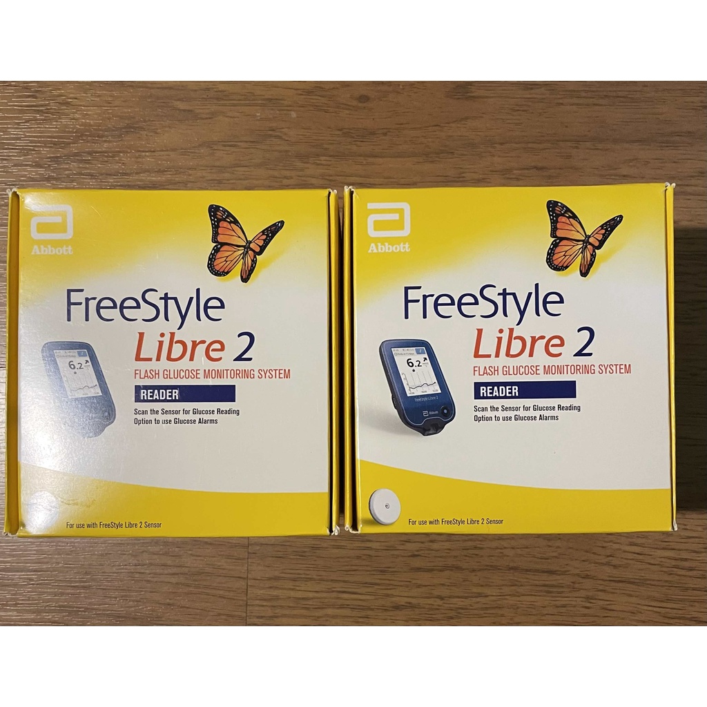 💯เครื่องสแกน ABBOTT FREESTYLE LIBRE 2 รุ่น2 วัดระดับน้ำตาลในเลือด CMG ...
