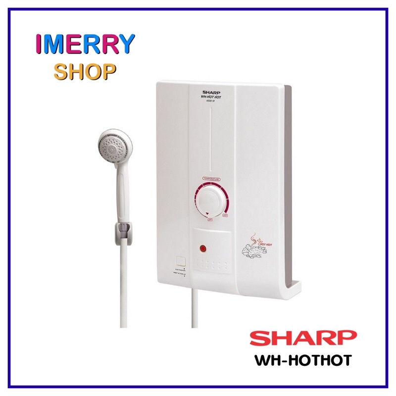 SHARP water heater เครื่องทำน้ำอุ่น (4500W) รุ่น WH-HOTHOT | Shopee ...