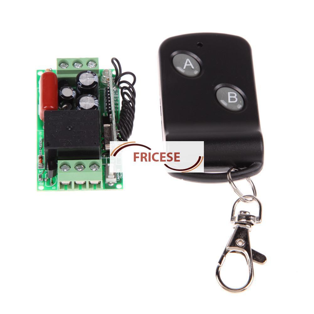 รีโมทสวิตซ์ขนาดเล็ก 220 V 315 Mhz 433 Mhz 2 ปุ่ม | Shopee Thailand