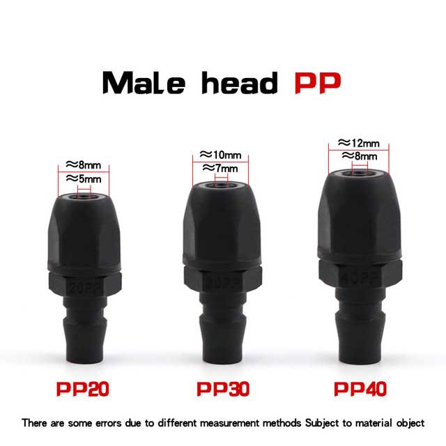 ข้อต่อท่ออากาศคอมเพรสเซอร์ เชื่อมต่อซ็อกเก็ตปืนลม PP20 SP20 PM20 SM20 ...