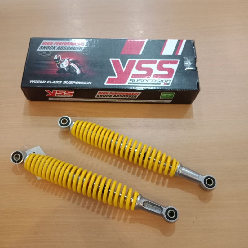 โช้คหลัง (YSS) BEST (330mm.) สีสปริงเหลือง ZINC/YELLOW รหัสสินค้า RS168-330-3-18-Z4 รหัสบาร์โค้ด ...