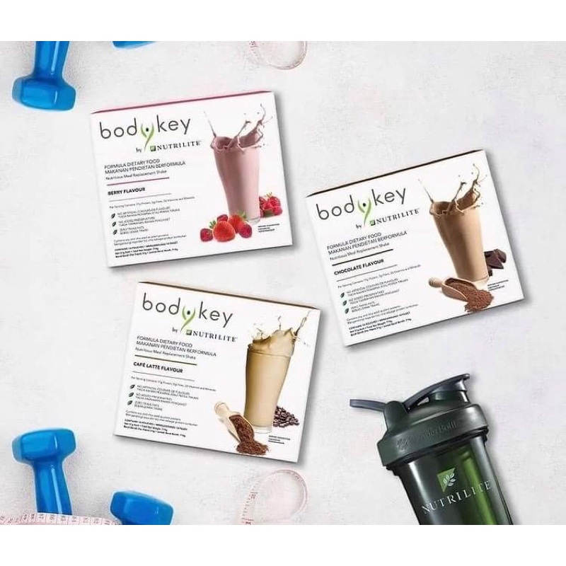 🔥New!! Bodykey แบบใหม่ ขนาด 714 g บรรจุ 14 ซอง | Shopee Thailand