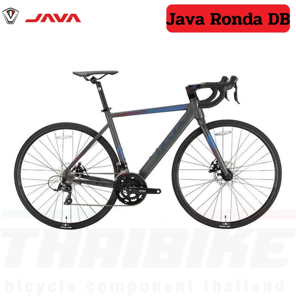 จักรยานเสือหมอบดิสก์เบรค JAVA รุ่น RONDA Integrated Aero 18SPD | Shopee Thailand