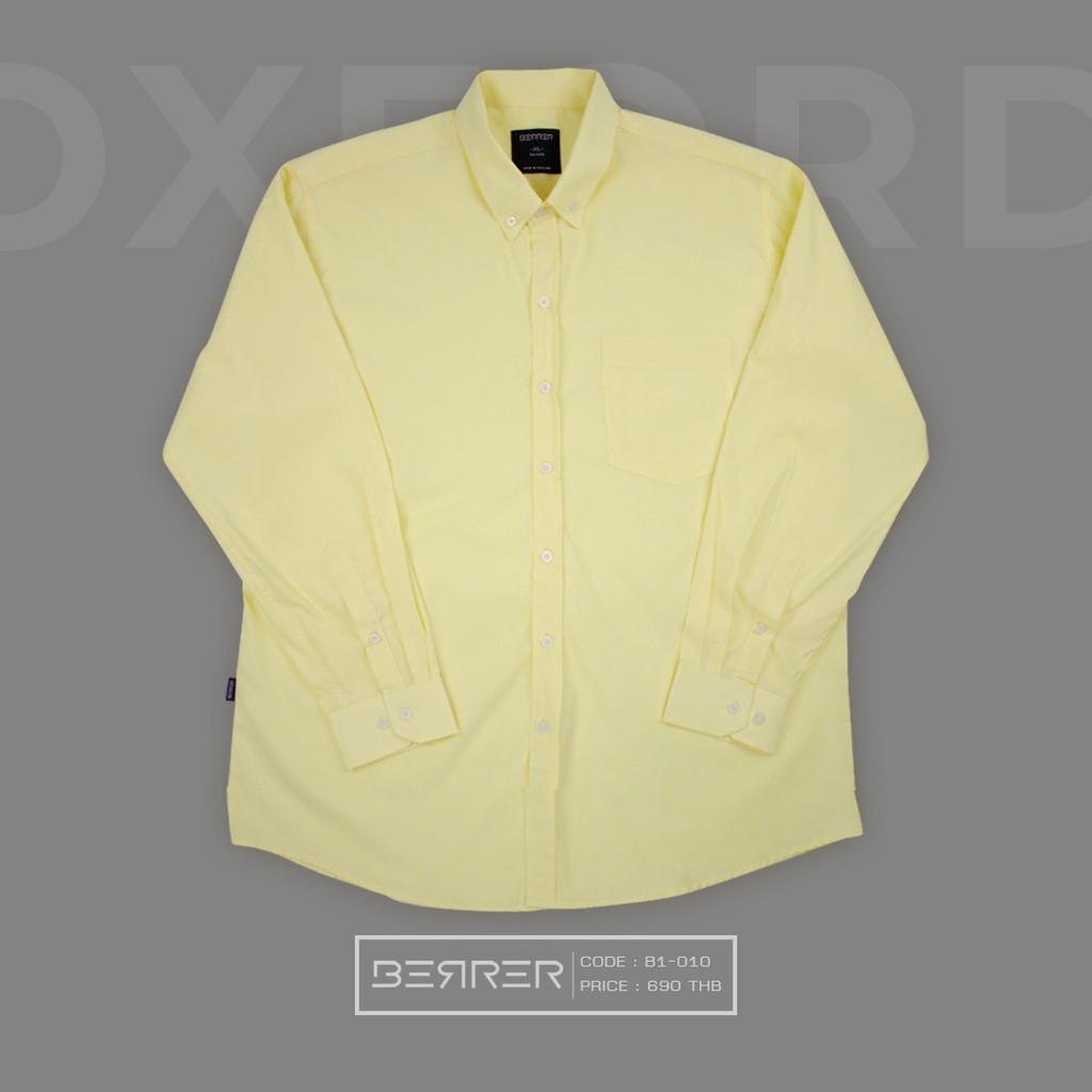 เสื้อเชิ้ตแขนยาวไซซ์ใหญ่ โทนสีอ่อน [BERRER OFFICIAL STORE] | Shopee Thailand