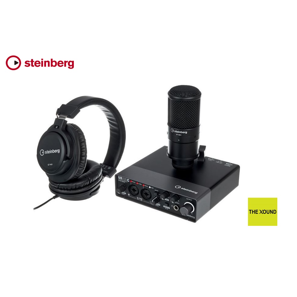 STEINBERG USB Audio Interface UR 22C Recording Pack | Shopee Thailand